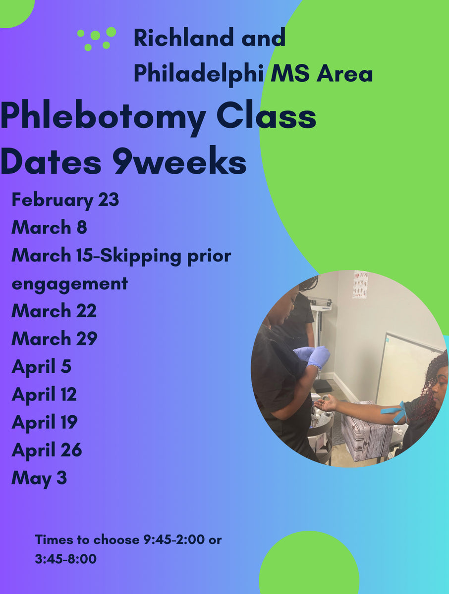 Upcoming Phlebotomy Class – Med Lab Training Center